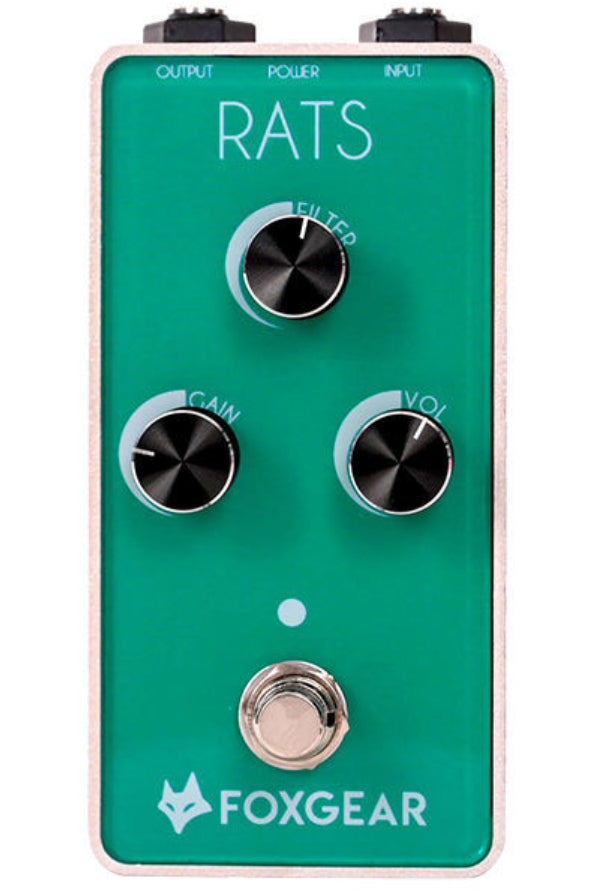 FOX GEAR RTS RATS DISTORTION PEDAL – A&B Musical Instruments